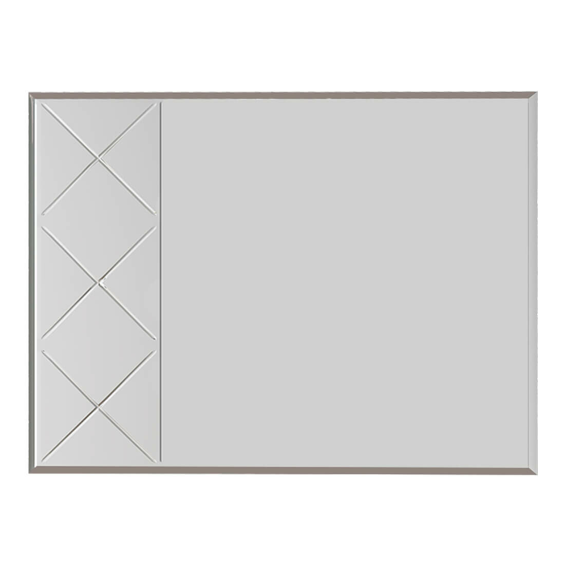 "Кимберли" З-04 белый/зеркало