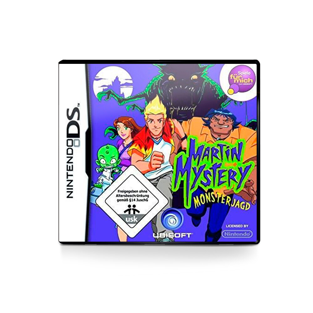 Martin Mystery Monsterjagd (Martin Mystery Monster Hunt) (DS) английский язык