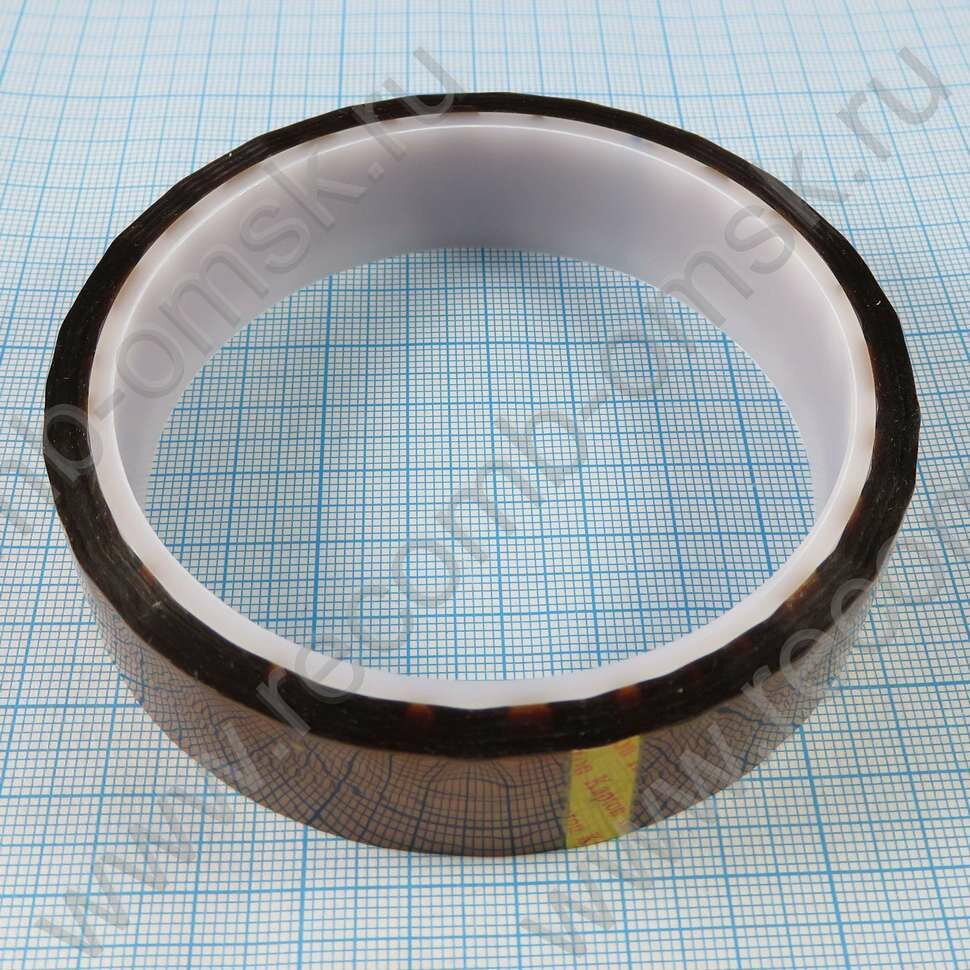 Термостойкий скотч 20мм x 30м для защиты элементов при пайке