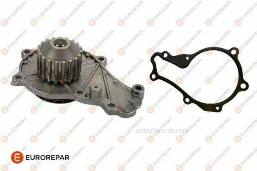 EUROREPAR 1684891580 Насос водяной (с прокладкой) CITROEN C4 Grand Picasso 2007-, PEUGEOT Partner 2008-, CITROEN Berlingo