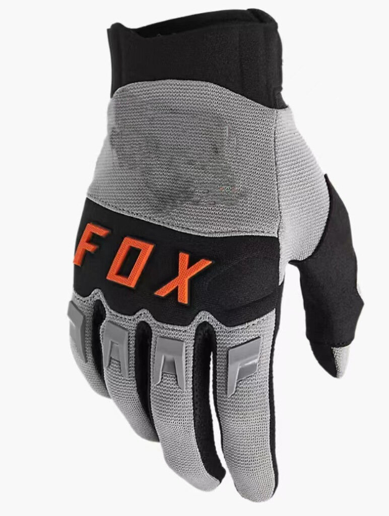 Перчатки Fox, сенсорные, для езды на мотоцикле, размер L, серые