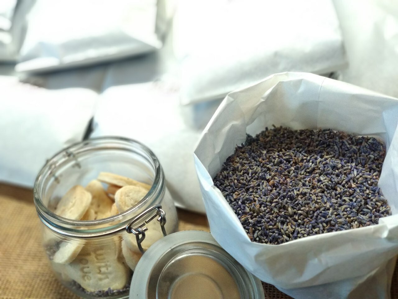 Лаванда пищевая кулинарная Premium - только цветочки, лавандовый чай, 500 гр