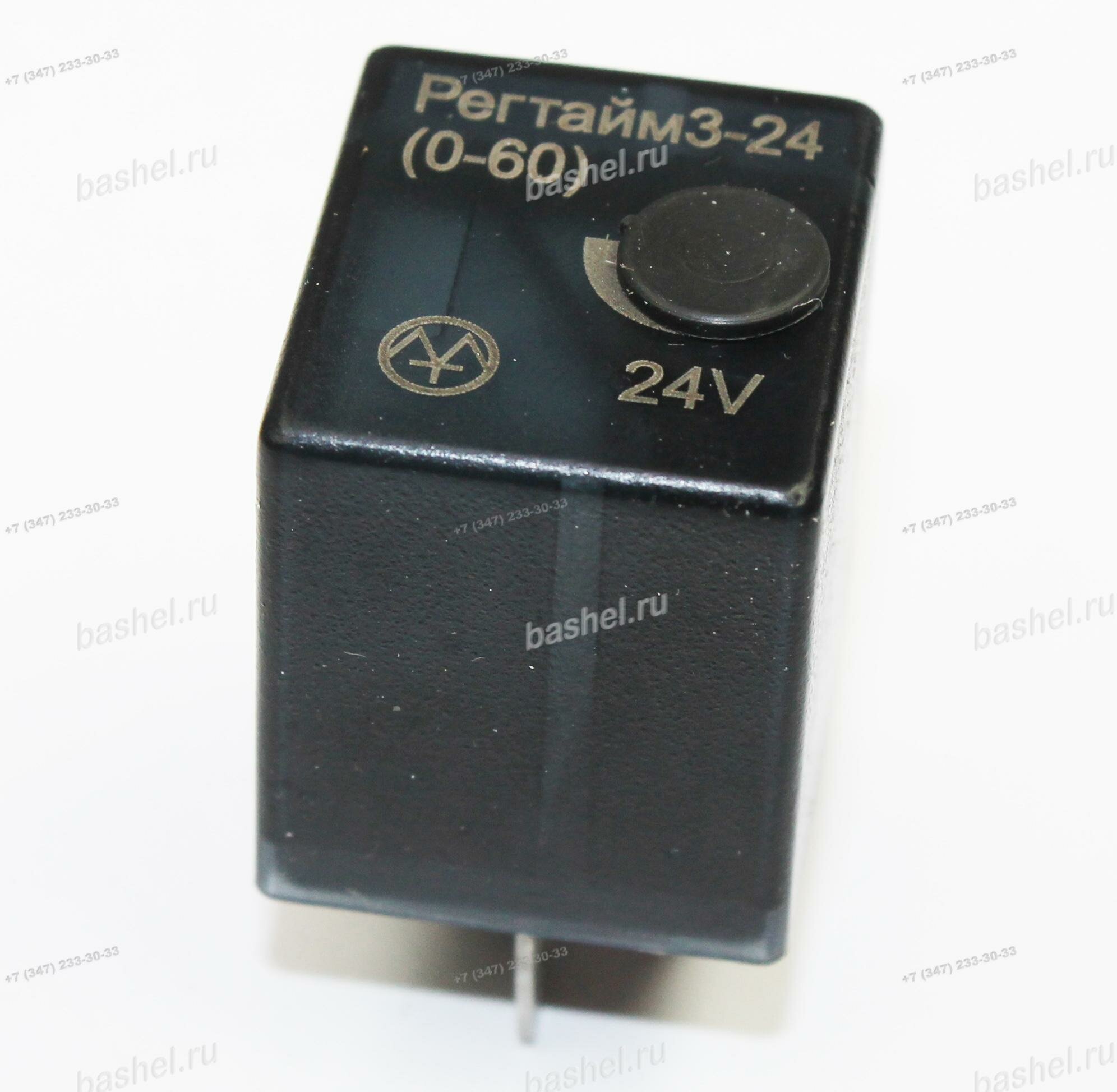 Реле времени Регтайм 3-24 (0-60 с) 24В, 25А, Энергомаш