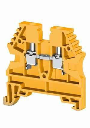 AVK2,5 (желтый), 304123RP Клеммник на DIN-рейку 2,5мм. кв.