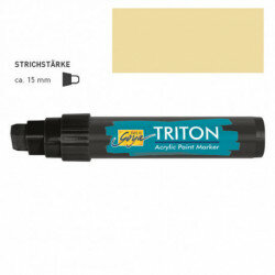 Бежевый художественный акриловый маркер "Solo Goya" Triton" 15,0 мм