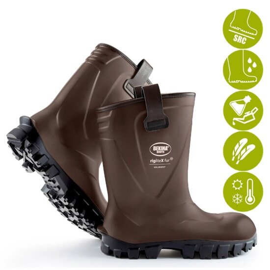 Сапоги Bekina RIGLITE X Fur 04, цвет brown, размер EU 42 (рос. 41)