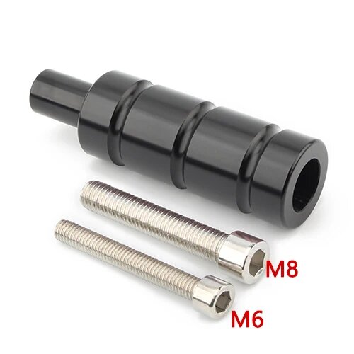 Крепление для мотоциклетных светодиодных противотуманных фар, универсальный кронштейн Черный, Black