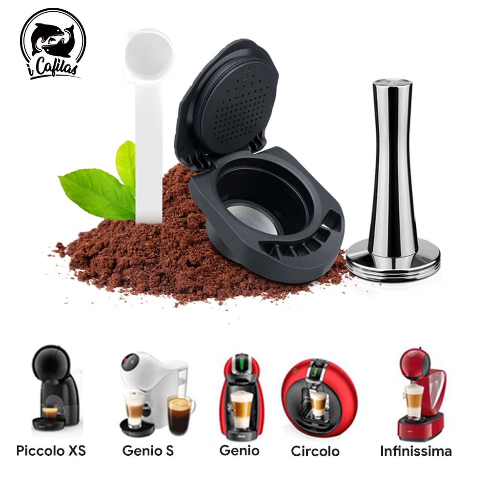 Многоразовые капсулы для Dolce Gusto Genio S, Piccolo XS, слива