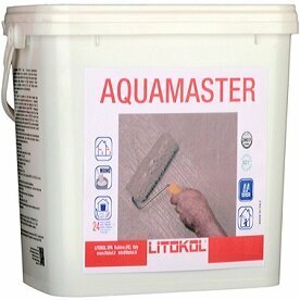 Гидроизоляция Готовая Litokol Aquamaster 10кг для Гидроизоляции Поверхностей Стен и Полов Внутри Помещений.