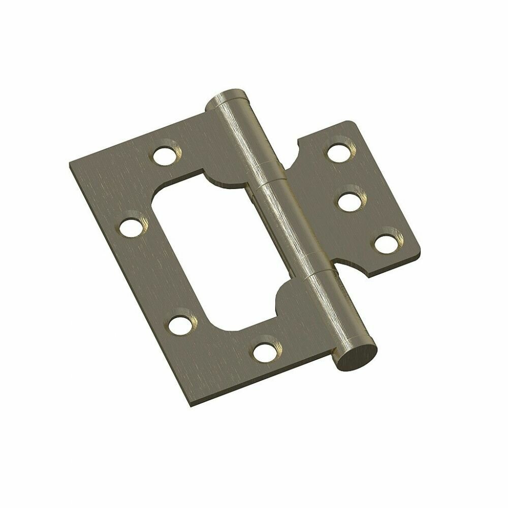 Дверные Петли Bravo Петля без Врезки Стальная 2ВВ 75*63*2,5 AB Бронза для Складных Дверей / Браво.