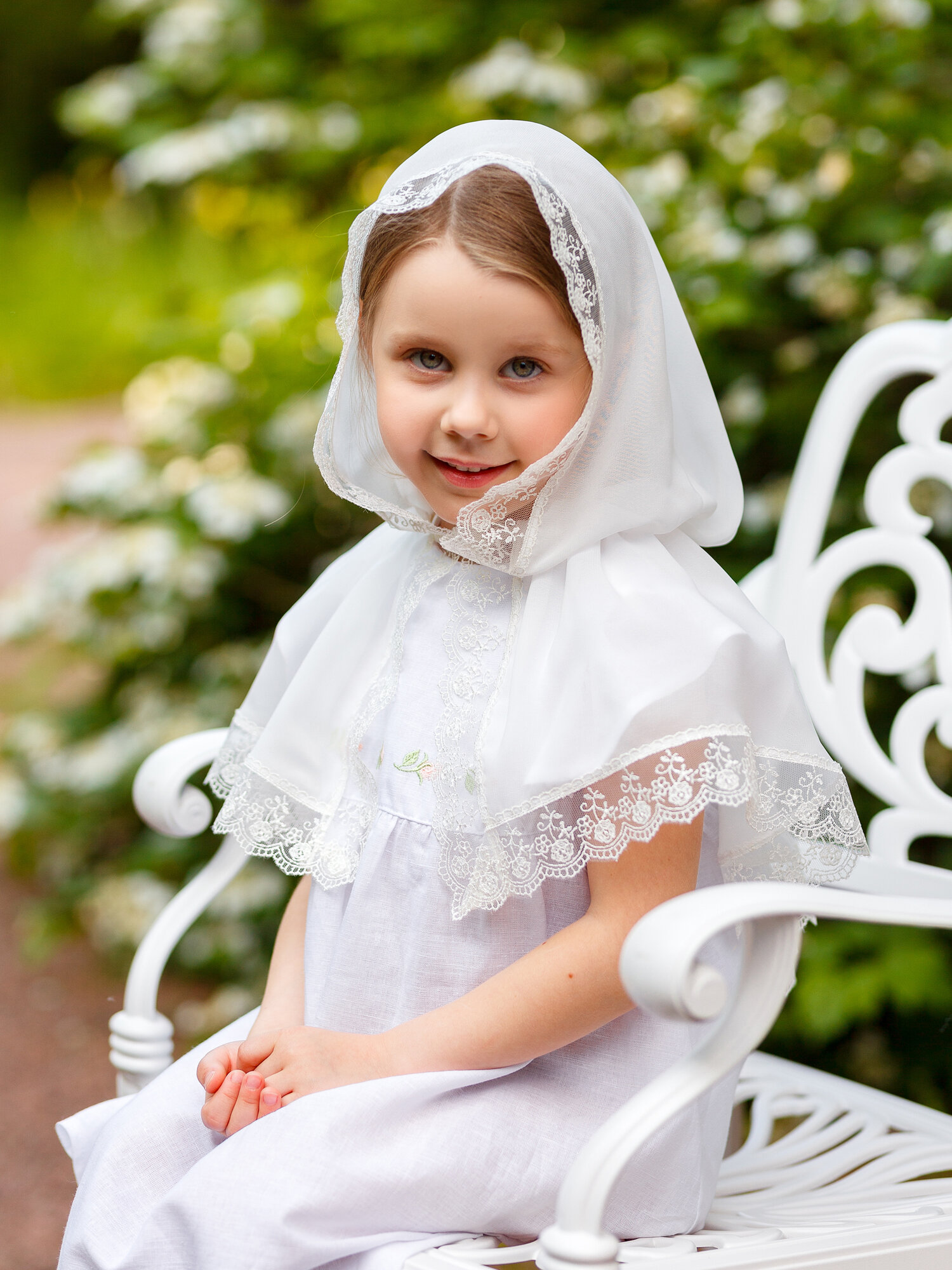 Платок-капюшон для девочек