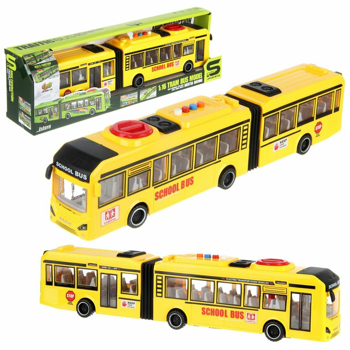 Автобус Veld Co "Автобусный парк", звуковые и световые эффекты