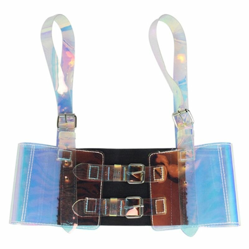 Корсет с поясом и кожаным ремнем в стиле панк, Цвет