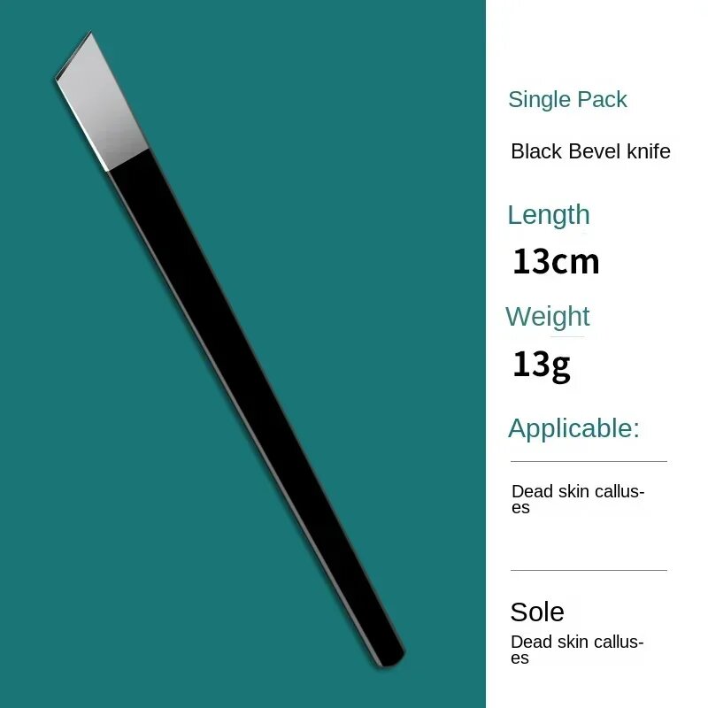 Скребок для ног Black Bevel knife 13cm