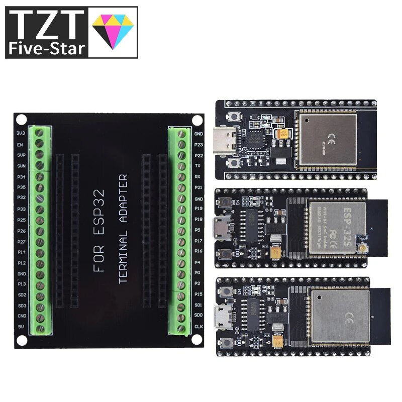 ESP32-WROOM-32 ESP32 CP2102 Type-C 38Pin 10.60g — фото 1