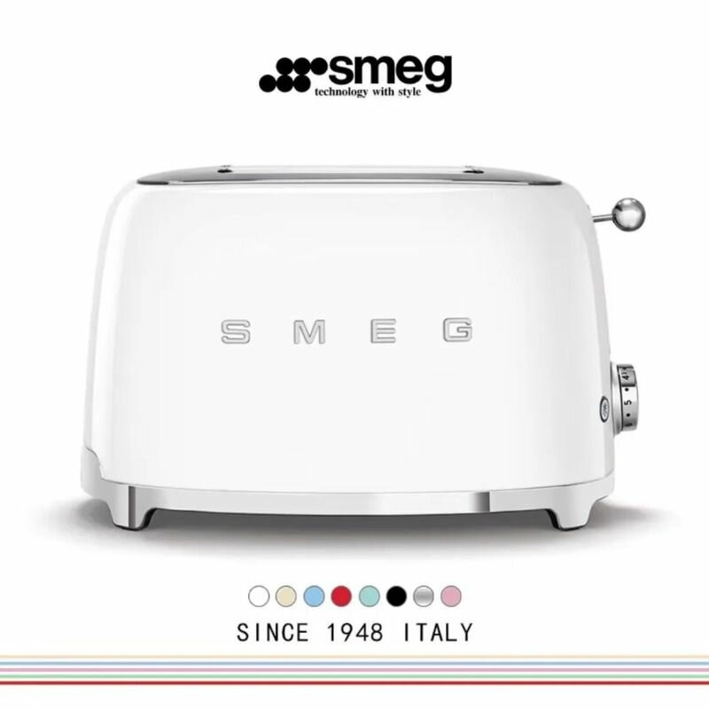 Smeg Тостер XW-KMBJ-01 950 Вт тостов - 2, белый