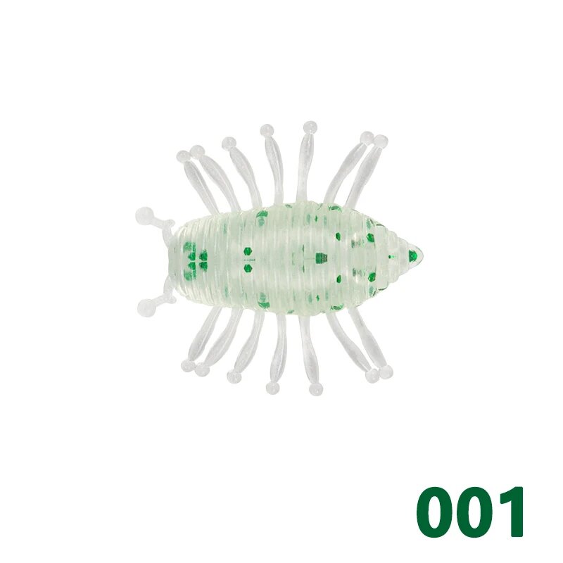 Приманка D1 Larva 30 мм Белый, 001