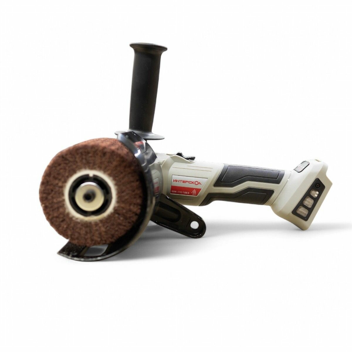 Аккумуляторная щеточная шлифмашина с бесщеточным двигателем АПИ 18В, без АКБ и ЗУ, картон ИНТЕРСКОЛ