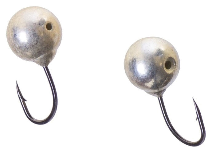 Lumicom мормышка дробинка вольфрамовая с отв гальваника 6,0 мм Ag для рыбалки на воде