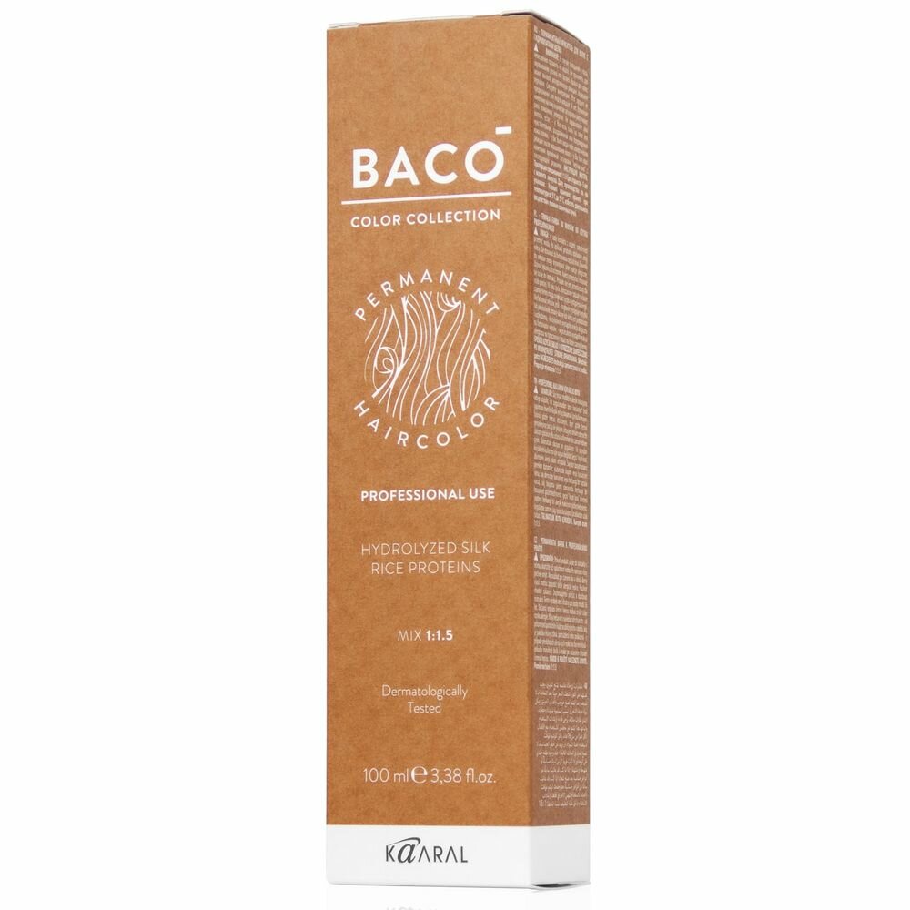 Kaaral Baco Color крем-краска для волос медный контрастный