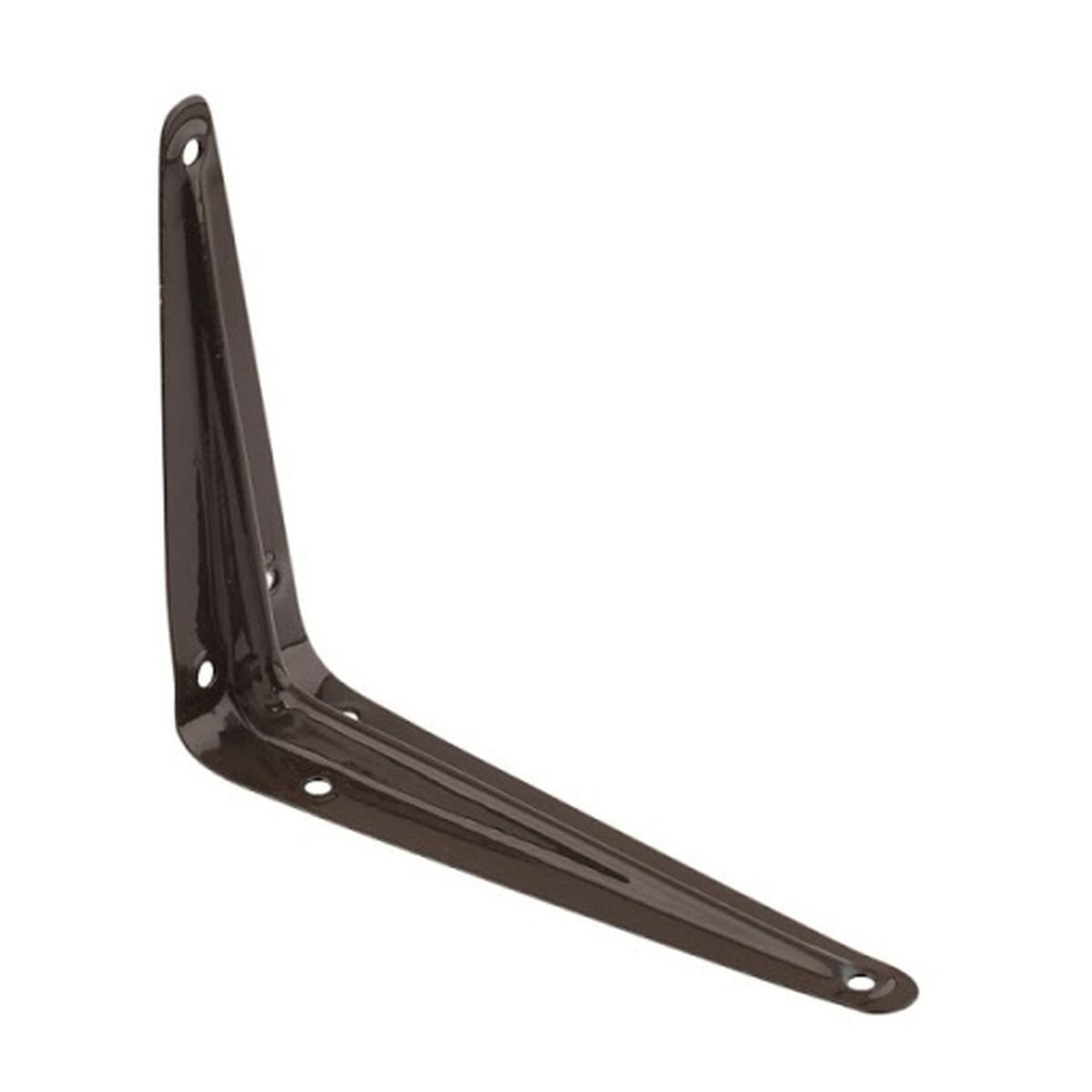 Кронштейн для полок MARLOK 400х350 мм, угловой, консольный, коричневый (3319)