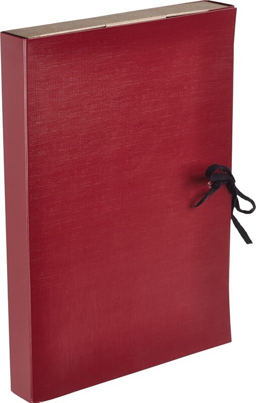 Папка архивная Attache складная, 35 мм, красная