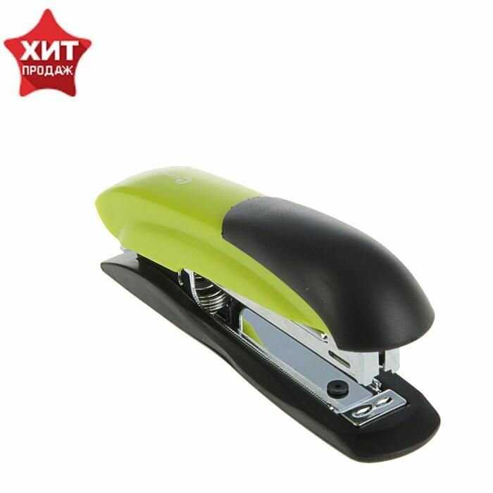Степлер Lamark "Ulrich", №10, до 12 листов, светло-зеленый (171982)