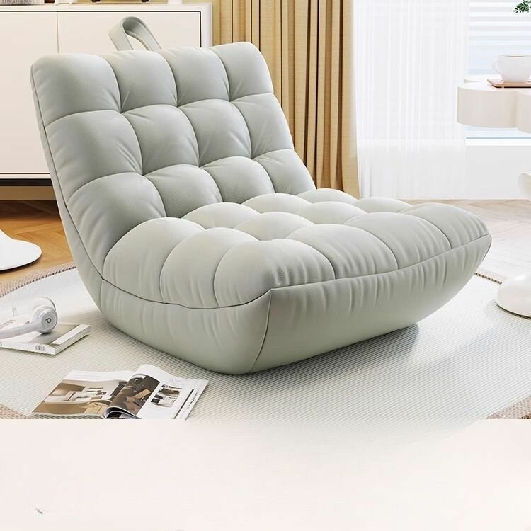 Пуф бескаркасный, диван бескаркасный, 75x80x85 см, пенополистирол, искусственный мех