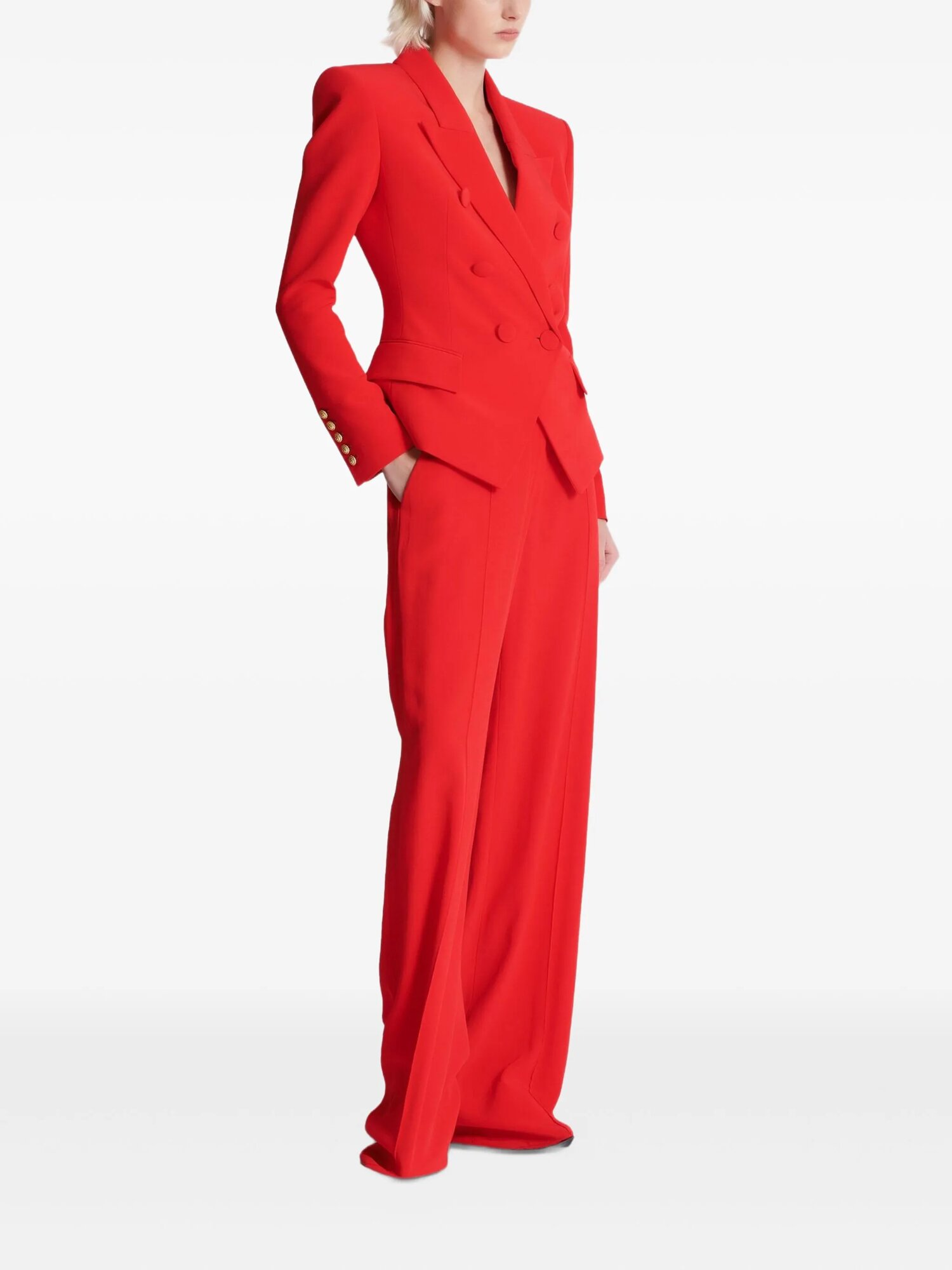 Пиджак BALMAIN, размер 40, red — фото 1