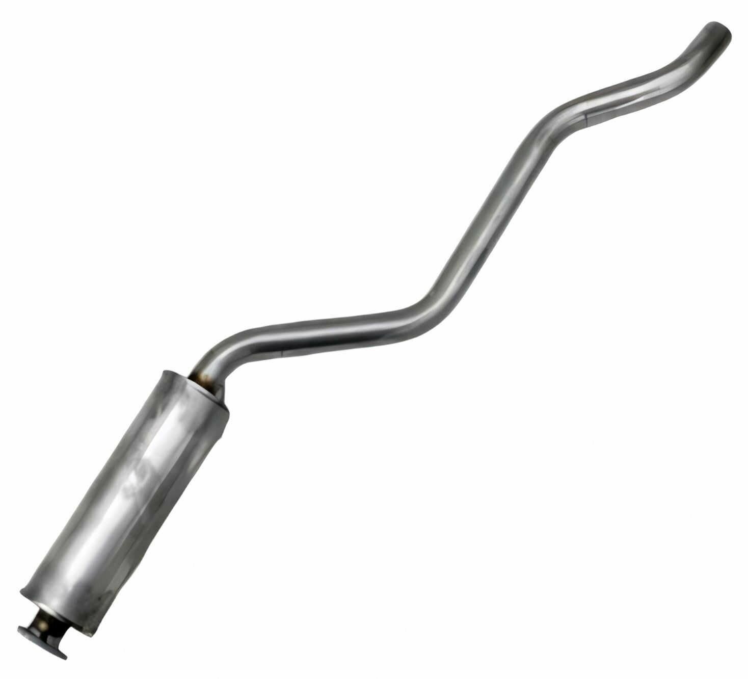 Резонатор баксан 220695-1202008-01, для УАЗ, нержавеющая сталь, серый