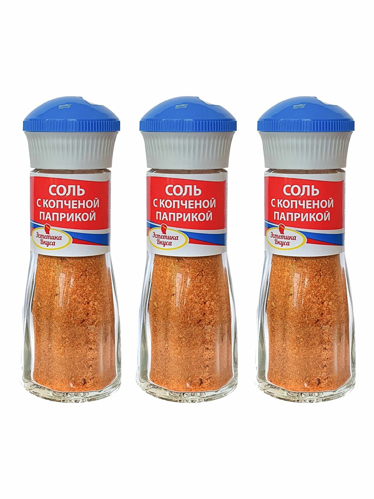 Соль с копченой паприкой в солонке 50 г (3 шт)