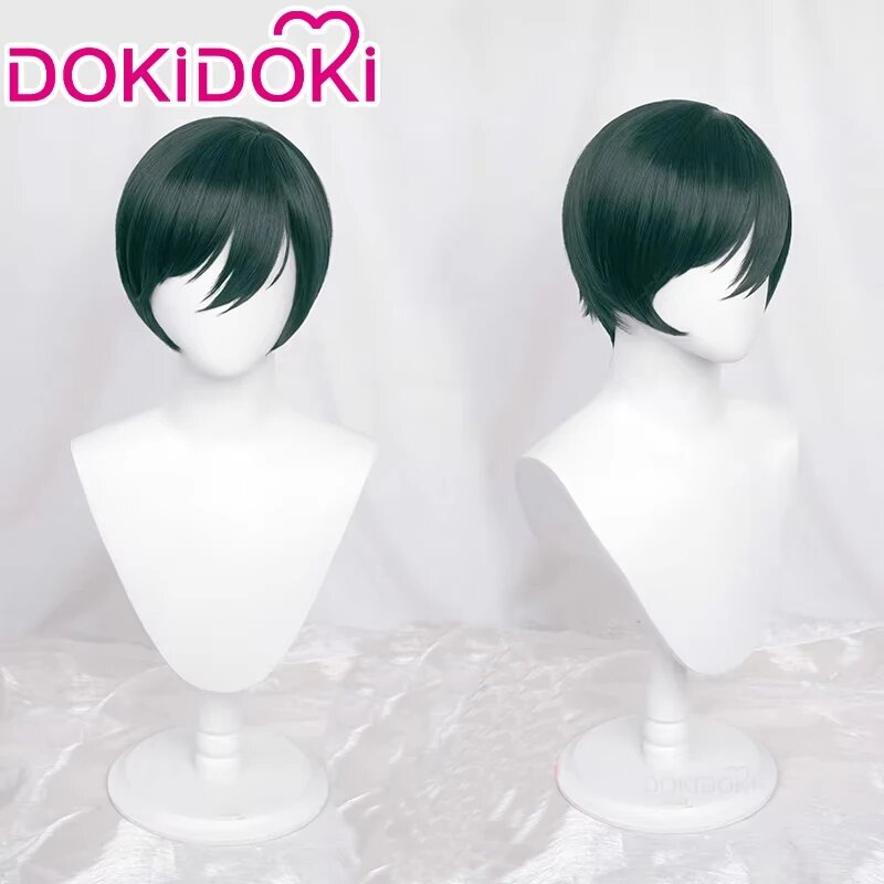 Косплей парик DokiDoki изумрудный, цвет Itoshii Rinn