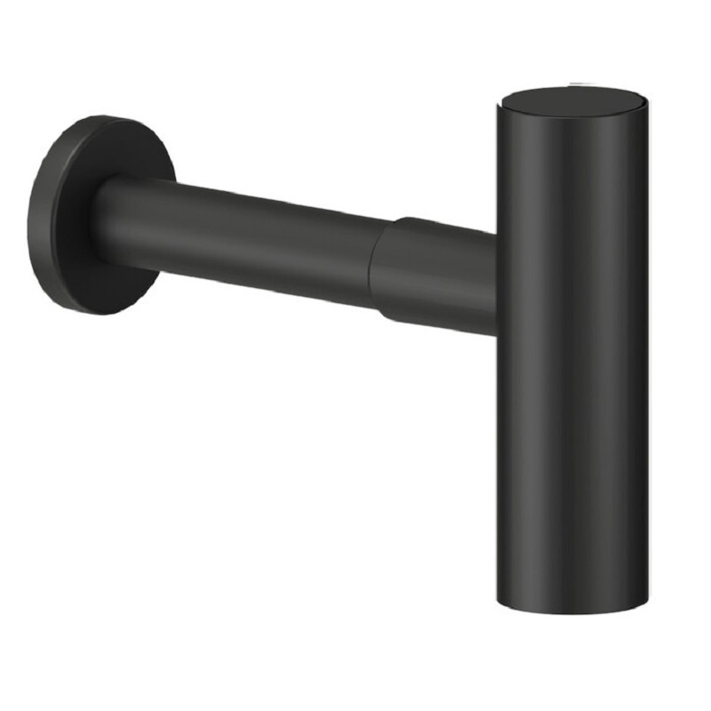 Сифон для раковины Nobili Rubinetterie AV00107/10BM черный матовый