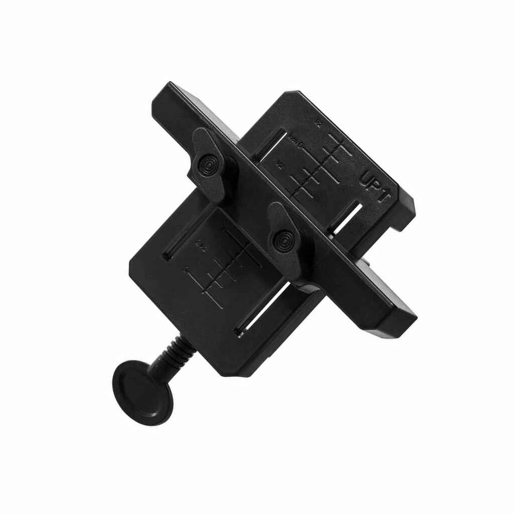 Простой инструмент для монтажа петель шкафа Металлический зажим Экономит время при установке дверей, быстро устанавливает двери различных размеров