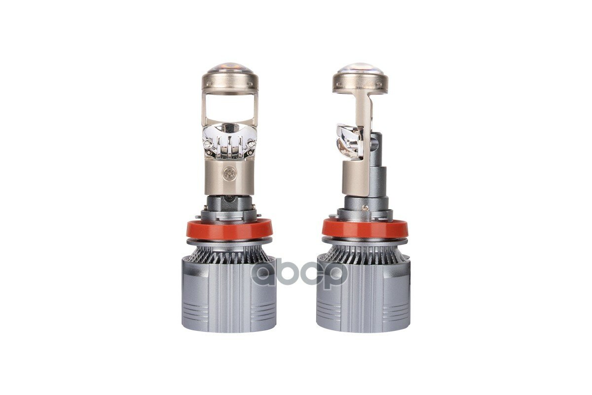 Светодиодная лампа H11 9-18v 40w (PGJ19-2) Kraft Pro Mini Lens, 2 шт. в комплект Kraft арт. KT700244