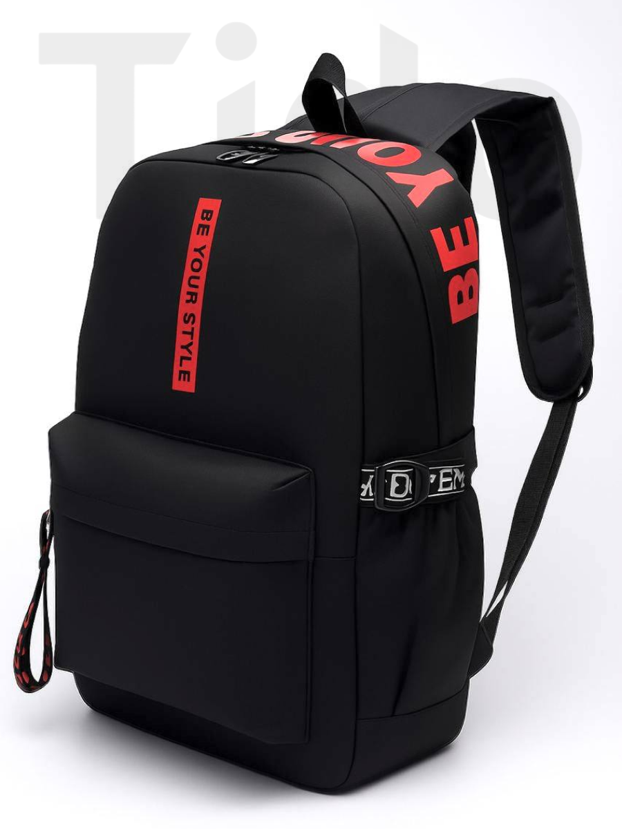 Рюкзак TIDO черный мужской, женский, школьный, спортивный, повседневный, городской, для путешествий и тренировок