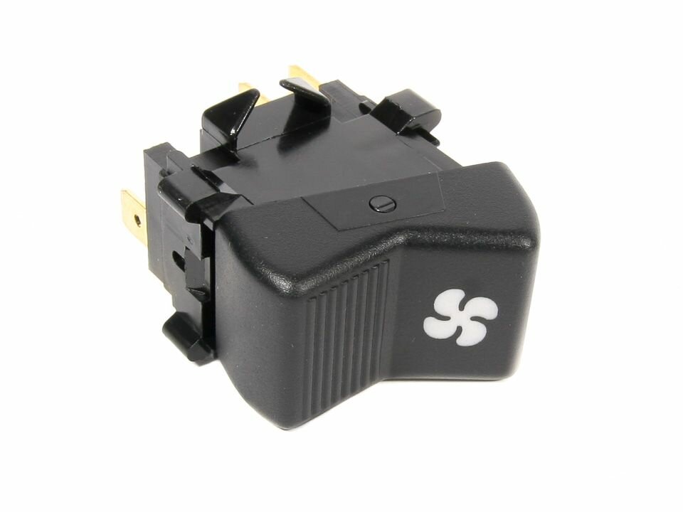 Клавиша вентилятора отопителя кнопка 2107 21213 Радиодеталь 72.3709-02