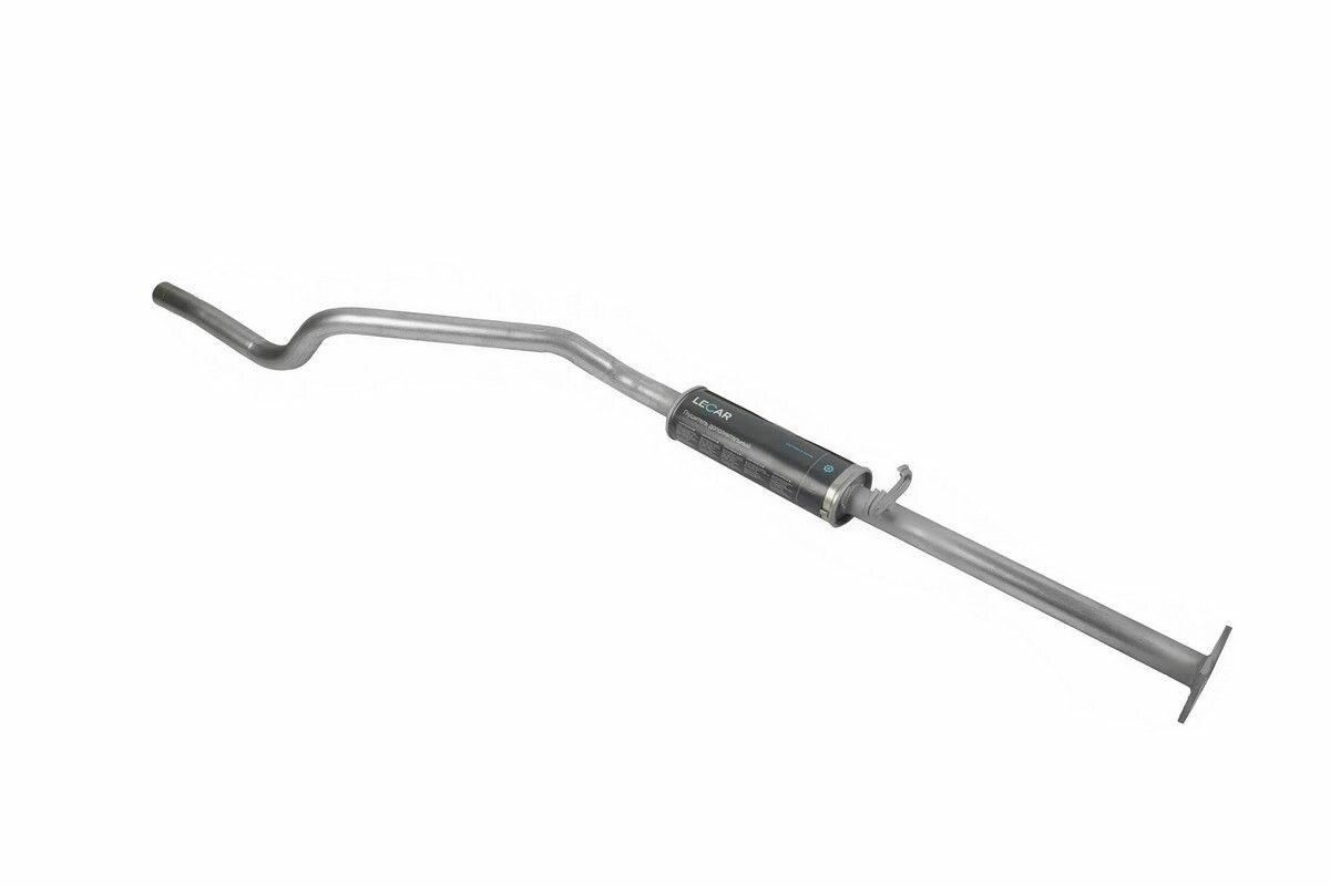 Дополнительный глушитель резонатор с трубами и кронштейнами в сборе алюминизированная сталь DAEWOO Nexia бе LECAR000423902