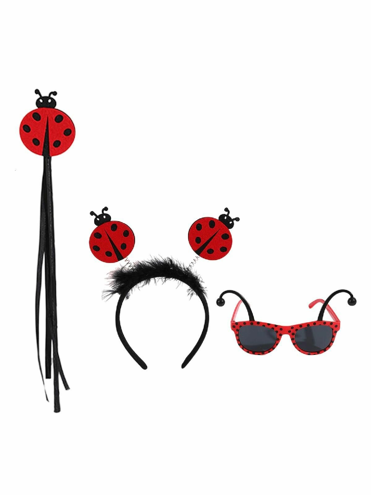 Божьи коровки аксессуары для костюма, - Красная божья коровка