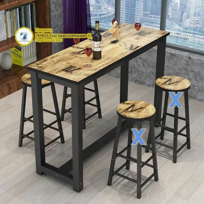 Барный стол, 120х40х100 см