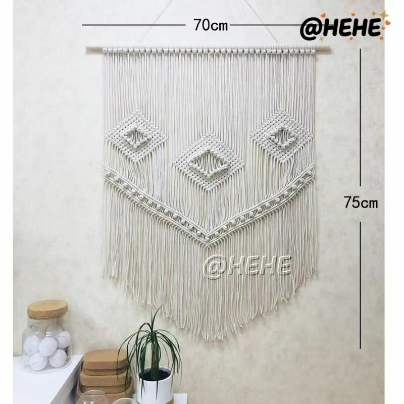Макраме панно большое в стиле бохо для декора дома