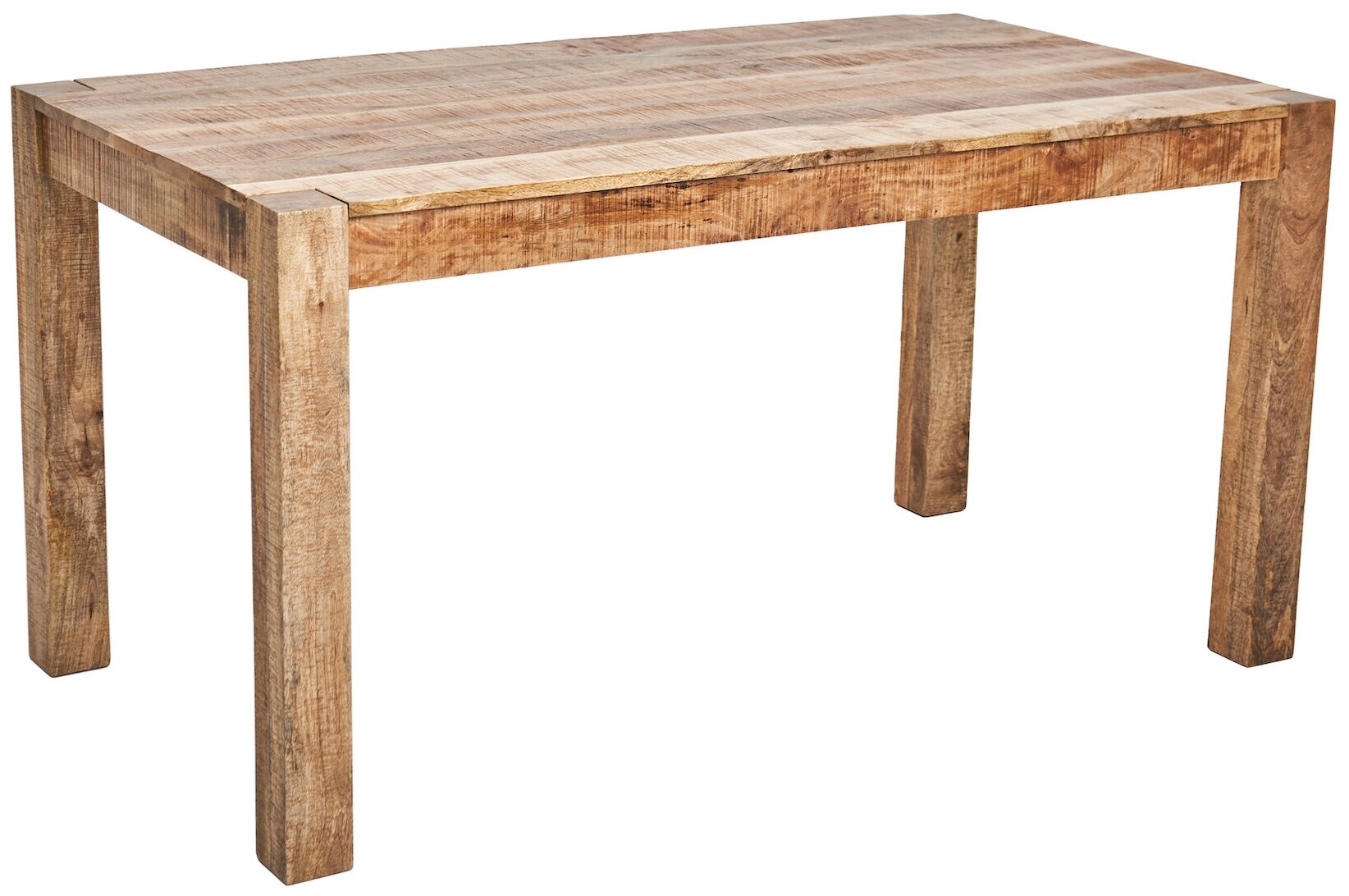 Обеденный стол из массива древесины манго, сундар, 1,5 метра, MYLOFT