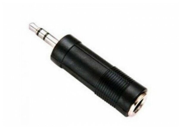 Переходник 3,5 мм, стерео, штекер - 6,35 мм, SOUNDKING CC321