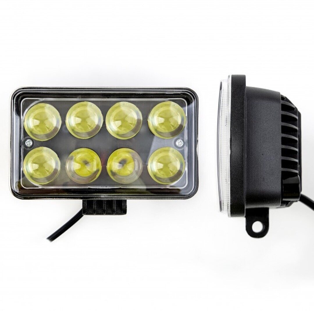 Фара Светодиодная 24w 150х90х60 4d Epistar Х8шт 10-30v NORD YADA арт. 907377