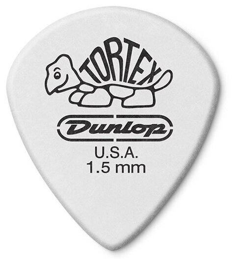 Медиаторы 72шт, 1,5мм, Dunlop 478R1.50 Tortex White Jazz III