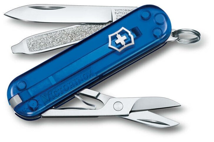 Нож-брелок Classic SD Colors Deep Ocean Victorinox 0.6223. T2G