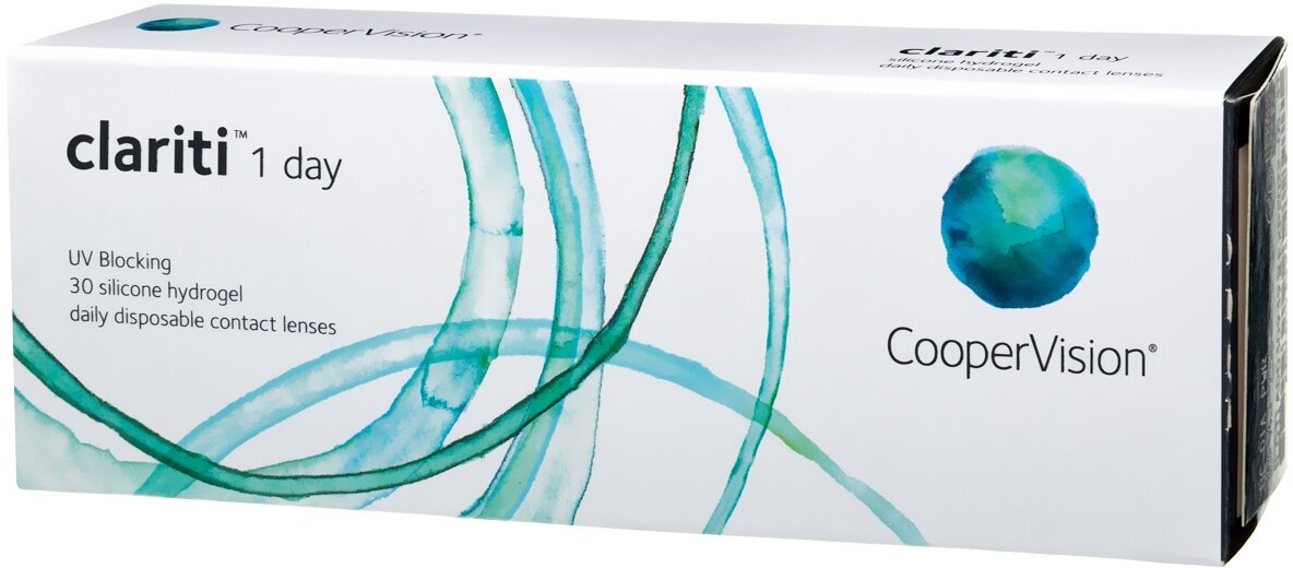 Clariti 1 day -9.50 / Линзы для глаз CooperVision / Кларити/ 30 шт.