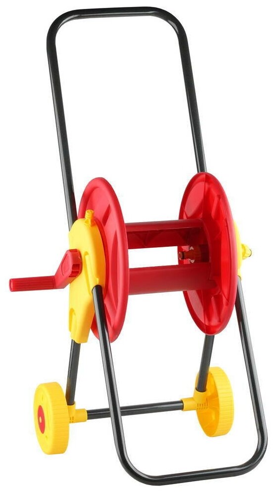 Катушка для шланга GRINDA на колесах, 60 м/1/2"