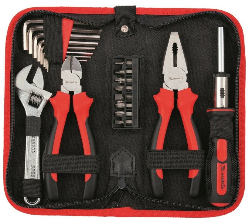 Набор инструмента слесарно-монтажный, 22 предмета MATRIX 13561 362152