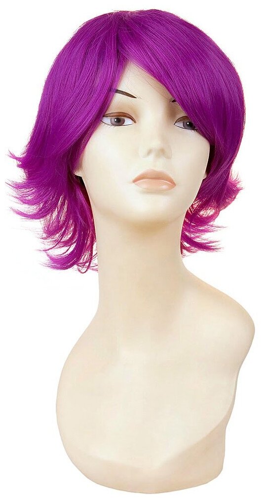 Hairshop Парик Косплей Ф 10 (TF2405 - JYG1472) (Малиновый с фиолетовым подтоном)